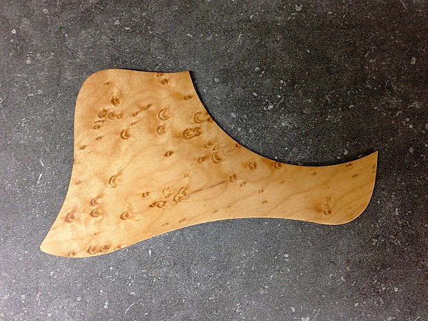 Birdseye Maple Pickguard for Acoustic Guitar | Reverb