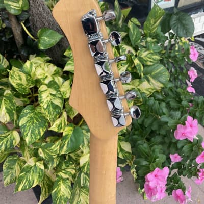 Baltimore Stratocaster Style Electric Guitar - Red | Reverb