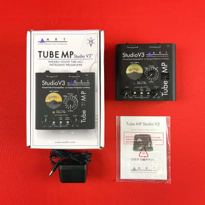 ART Tube MP Studio V3 Tube Microphone Preamp Bundle with Hosa | Reverb