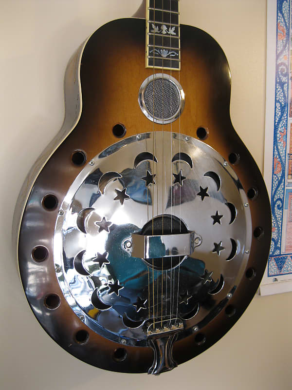 Dobro "Cyclops" USA, OMI Period, Maple, Biscuit Bridge, | Reverb