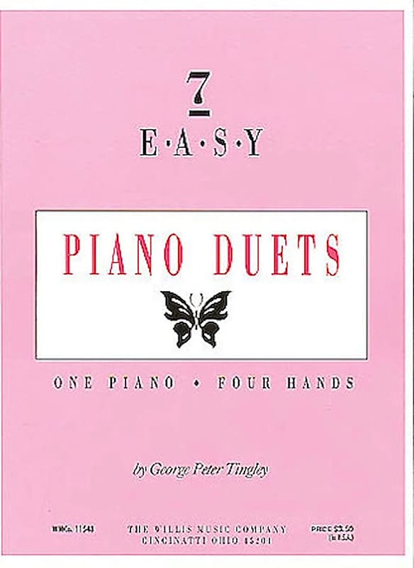 Seven Easy Piano Duets | Reverb