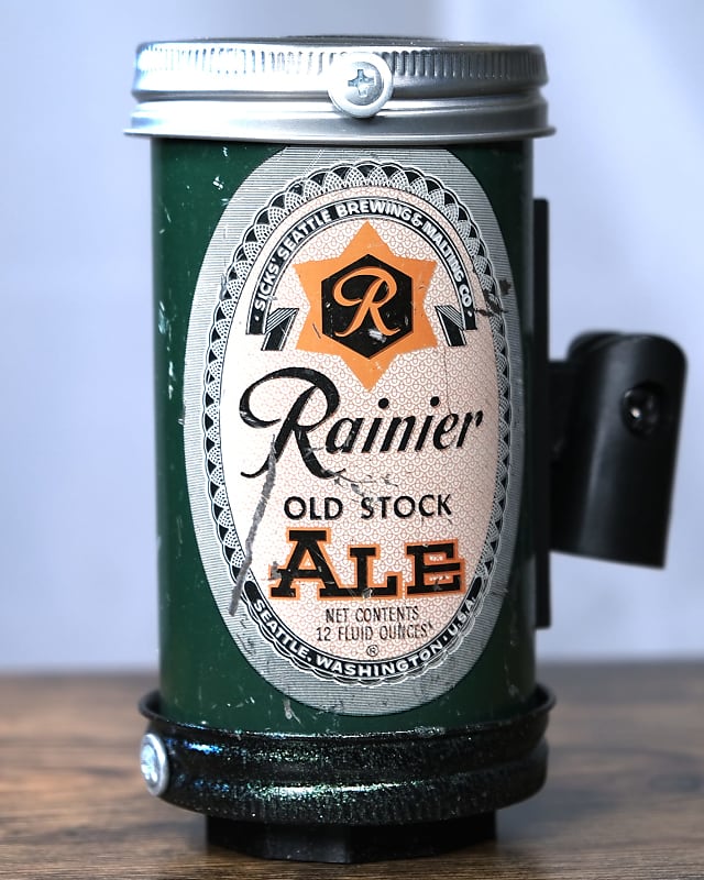 Lo Fi Beer Can Microphone - 1950s Boeing Wind Tunnel Rainier, | Reverb
