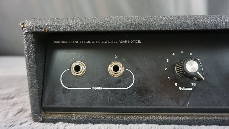 Vintage Univox UB250 Bass Amp Head 1970s | Reverb