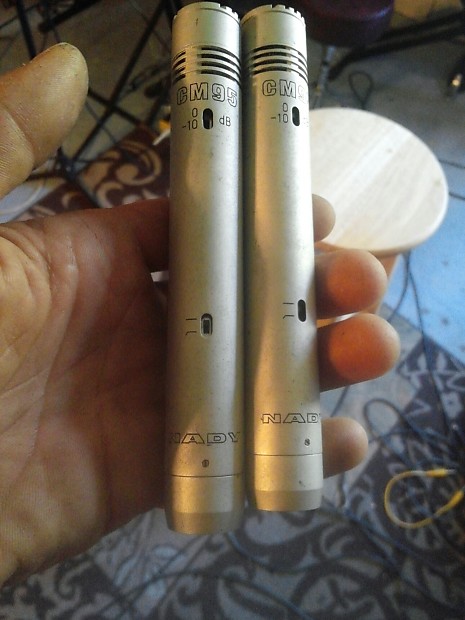 Nady Cm95 Small Diaphram Condenser Mic Na Silver | Reverb UK