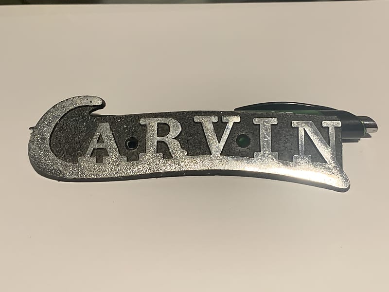 Carvin Vintage Amp/Case Logo 70s Chrome | Reverb UK