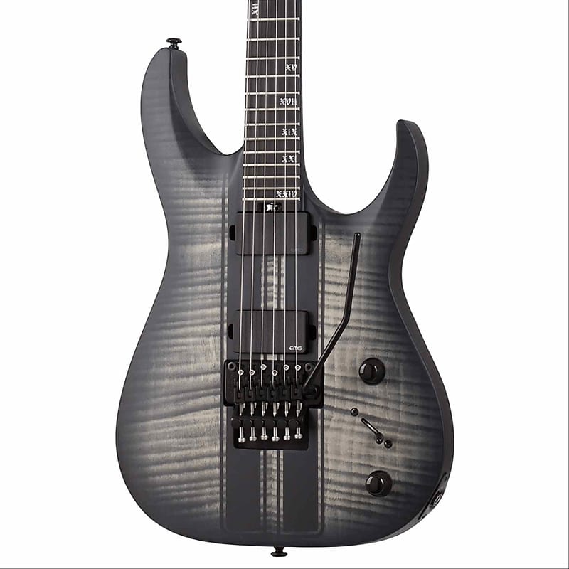 Schecter - Banshee GT-FR - Satin Charcoal Burst | Reverb
