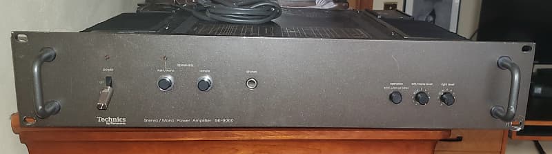 Technics SE-9060 Stereo Mono Power Amplifier Amp | Reverb