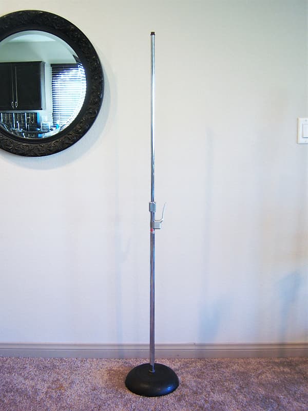 Vintage 1960's Atlas Sound MS-10C microphone adjustable floor | Reverb