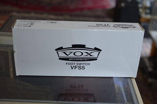 Vox VFS5 VT Series 5 Button Amplifier Footswitch | Reverb