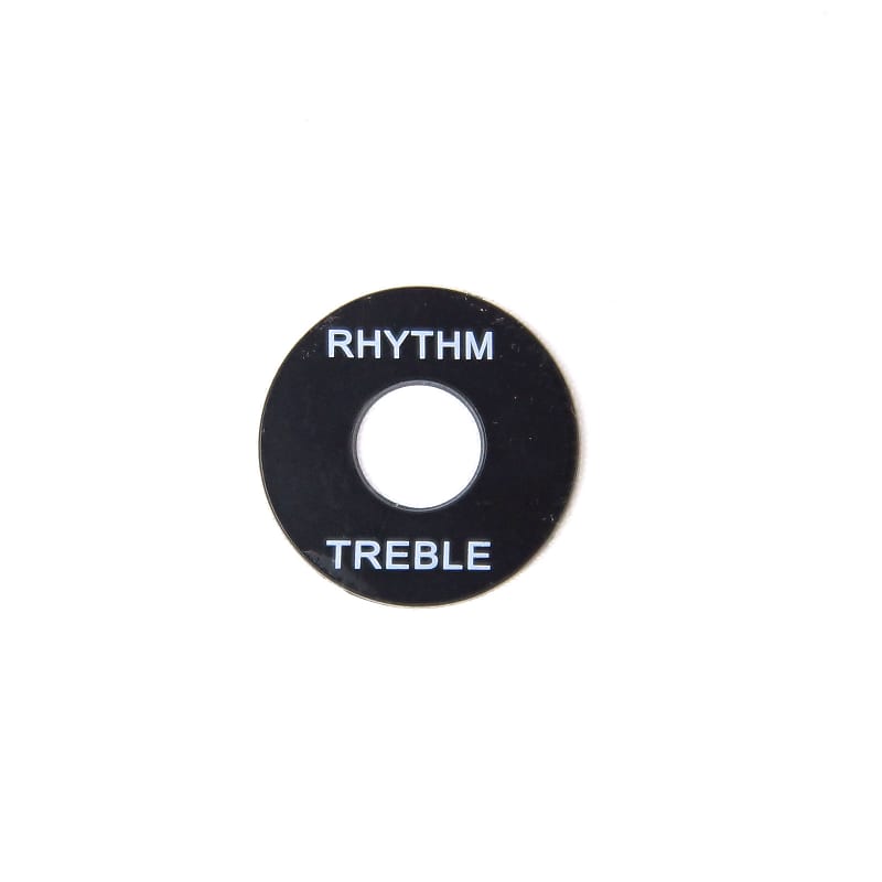 Toggle Switch washer Rhythm / Treble Ring Black | Reverb Deutschland