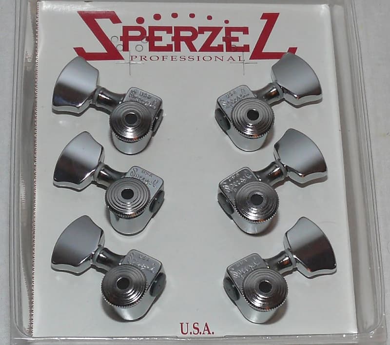 NEW Sperzel Locking Tuners 3x3 Chrome | Reverb