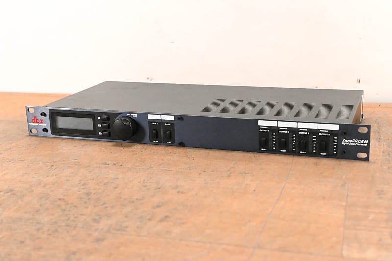 dbx ZonePRO 640 6x4 Digital Zone Processor CG01QYR | Reverb Australia