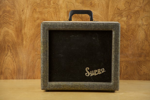 Vintage 1958 Supro Spectator 1614 Tube Amplifier | Reverb