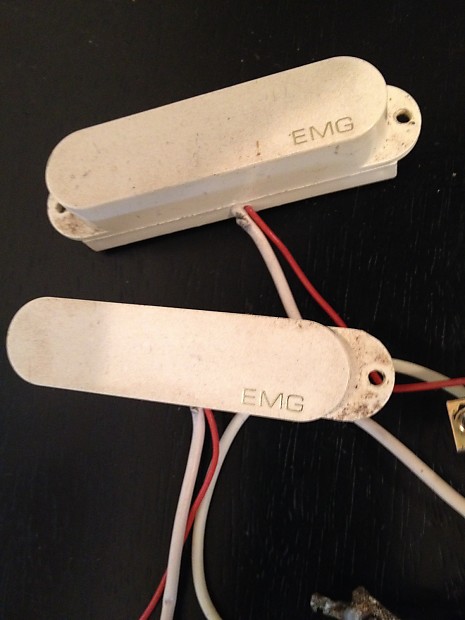 EMG SA single coil pickups 1995 White pair a bargain PROJECT | Reverb