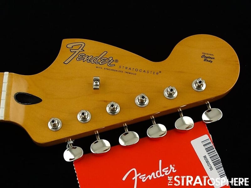 Fender Jimi Hendrix Strat NECK with TUNERS Stratocaster Maple | Reverb