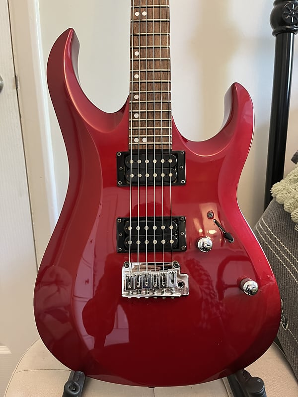 Beautiful Red Cort X-2 Electric Guitar - Humbuckers, Made in | Reverb