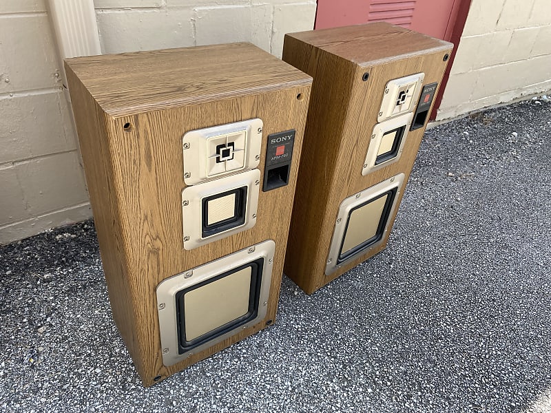 Sony APM-790 Vintage Speakers | Reverb