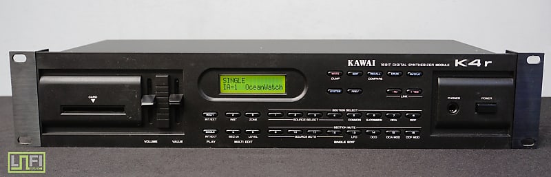 Kawai K4r 80's Vintage Digital Polyphonic 2U Rack | Reverb Canada