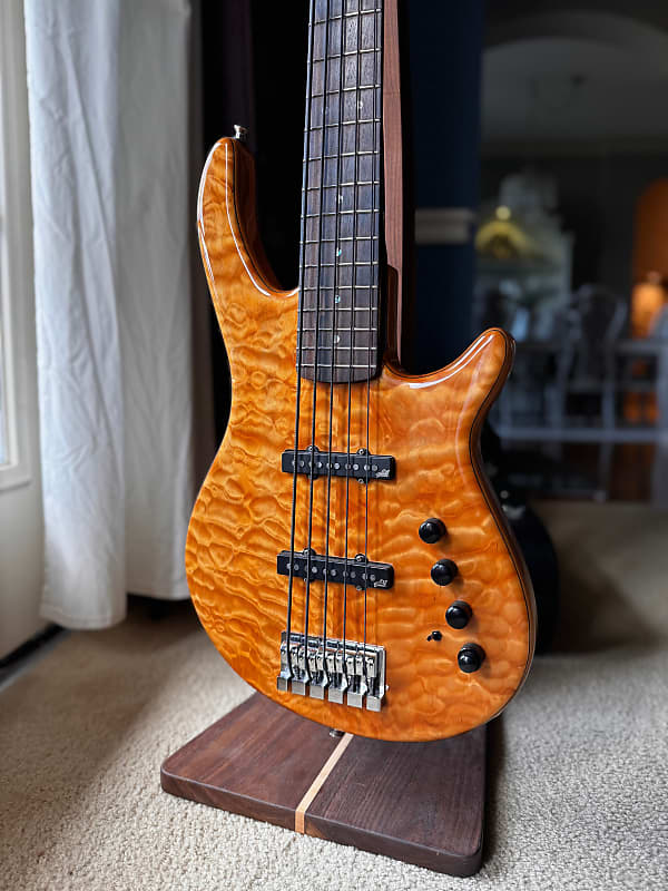Warmoth 5 String Jazz Bass | Reverb