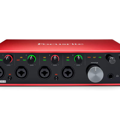 Focusrite Scarlett 18i8 3rd Gen 18-in, 8-out USB audio | Reverb