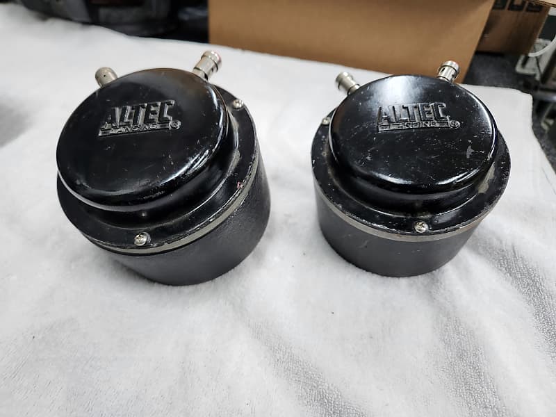 ALTEC Model 808-8A Vintage Alnico Driver 1973 (pair) | Reverb
