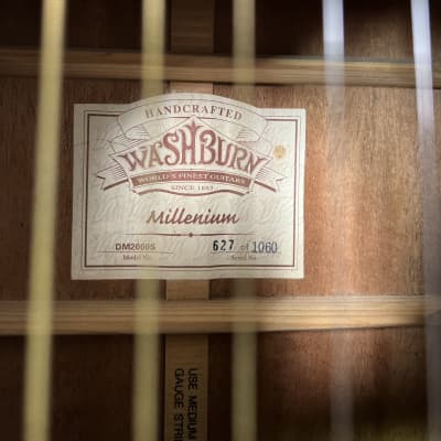 Washburn Millennium DM2000S - Natural | Reverb Australia