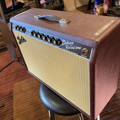 Fender 65 Deluxe Reverb Reissue Red Wine FSR Limited Edition | Reverb