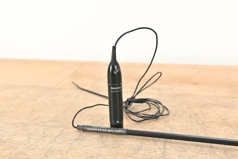 Ace Backstage Co. Choir Stick Mic CSM61 w/ Shure MX202 185 | Reverb