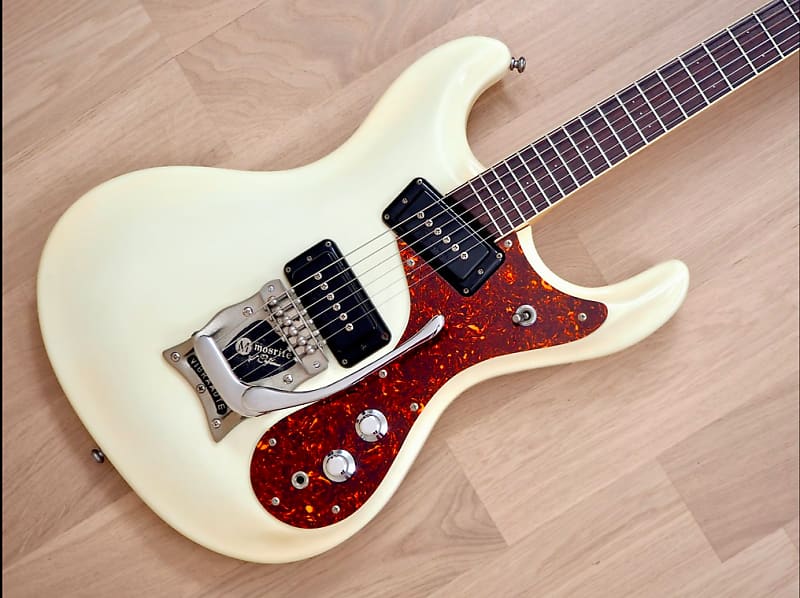 2000s Mosrite Ventures Model Super Custom '65 Pearl White w/ | Reverb