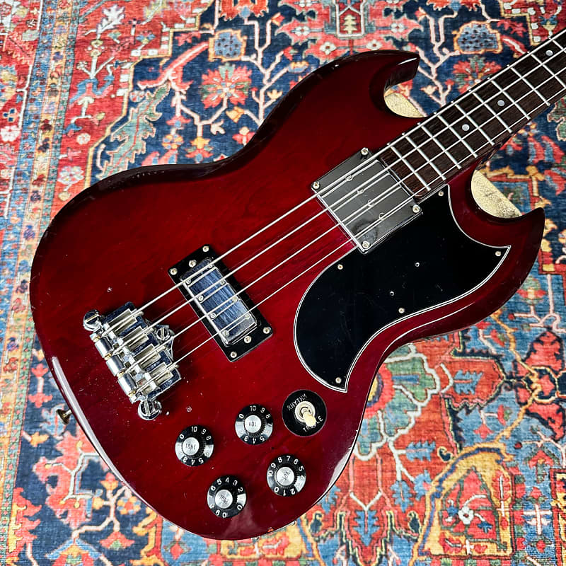 Greco EB500 Set Neck EB Bass w/Mudbucker and OHSC | Reverb