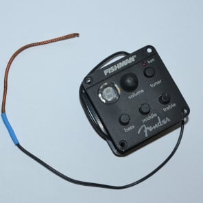 Fender Fishman Isys III Preamp System Black | Reverb