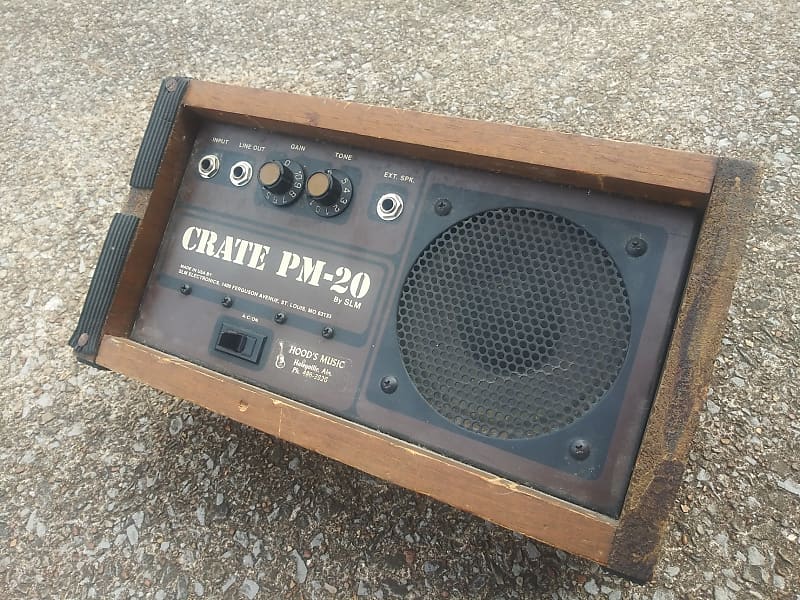 1980's Crate PM-20 *Vintage Personal Amp/Monitor Combo Unit! | Reverb