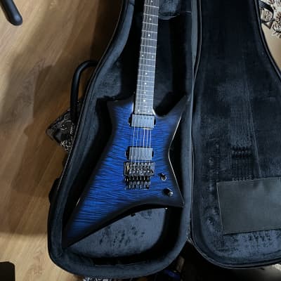 Kiesel Hyperdrive 2022 - Flamed Blue Burst dean ml dimebag | Reverb