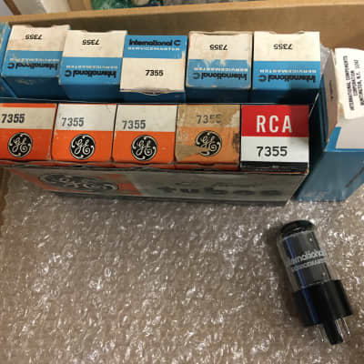 NOS GE 7355 TUBE for Fender Showman Amp | Reverb