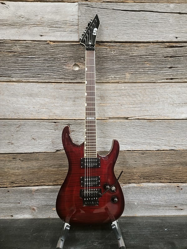 ESP LTD MH 300 2000s - Red | Reverb