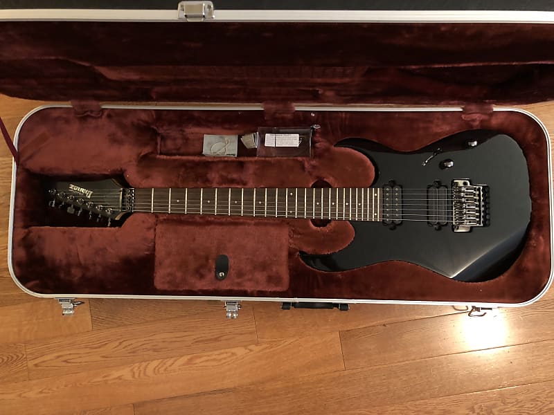 Ibanez RG1527 7-string Prestige 2005 Black | Reverb