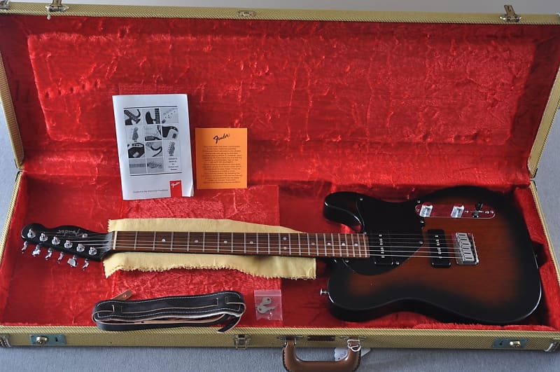 1990's Fender Custom Shop Telecaster P90 Mahogany Tele Telly | Reverb