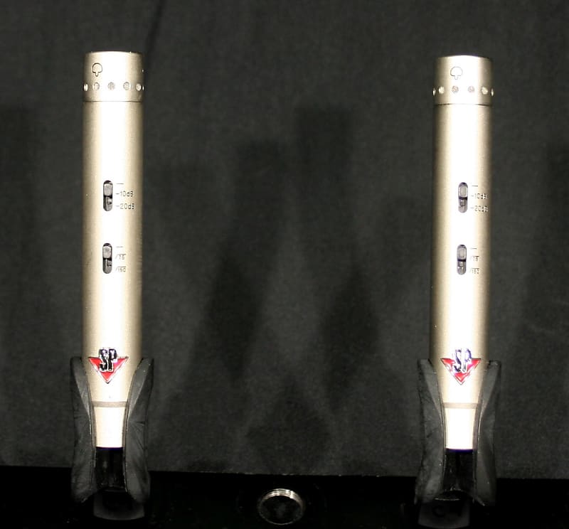 Pair of Studio Projects C4 microphones w/ 6 capsules | Reverb