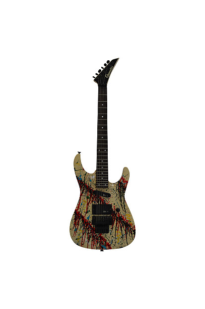 Charvel Charvette Techno Blood Splatter | Reverb