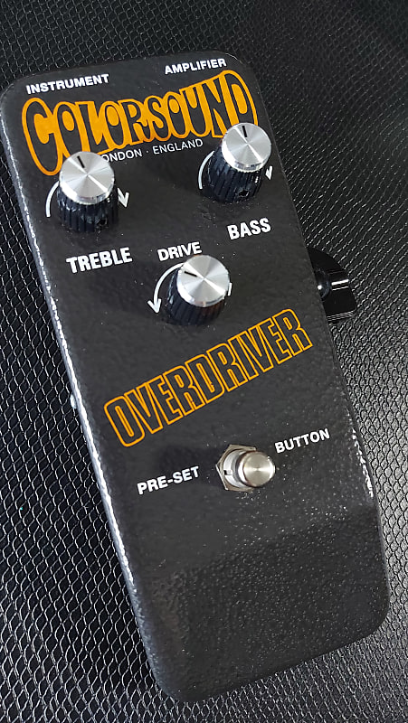 Colorsound Overdriver 2010's - Dark Grey | Reverb