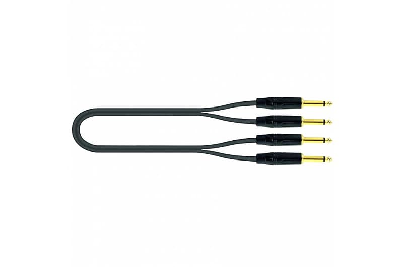 QUIK LOK JUST KEY 3 Cavo da 2 Jack Mono a 2 Jack Mono da 3m | Reverb