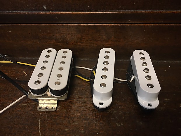 Fender HSS Fat Strat Pickup Set MIM | Reverb