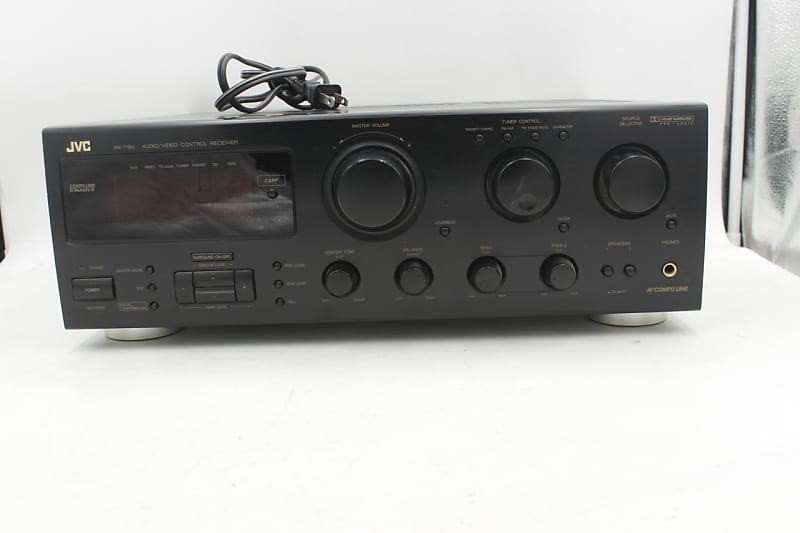 JVC RX718V Home Theater Receiver Amplifier no remote | Reverb