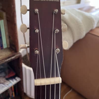 Lefty Left Handed Conversion Vintage Harmony Stella | Reverb