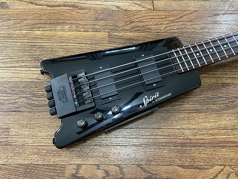Steinberger Spirit XT-2 Black. Headless. | Reverb