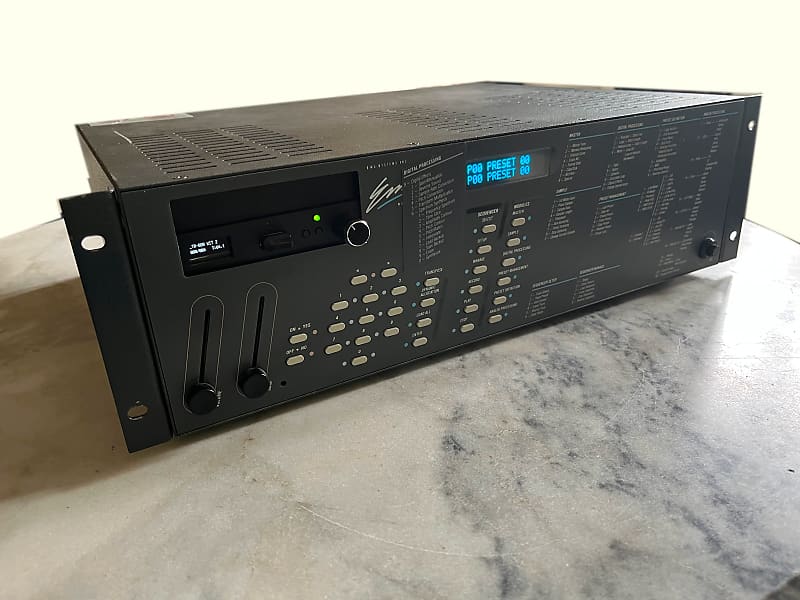Emu Emax I w. USB Floppy Emulator and OLED screen 80er | Reverb