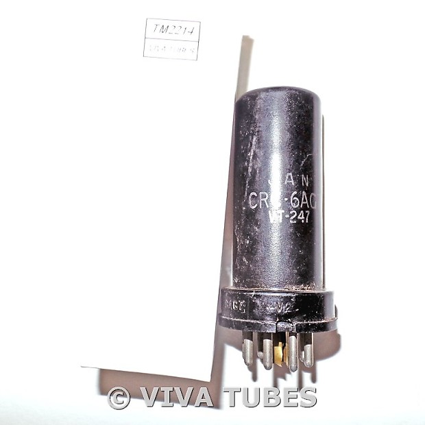NOS RCA USA JAN-CRC-6AG7/VT-247 Metal MGK Vacuum Tube | Reverb UK