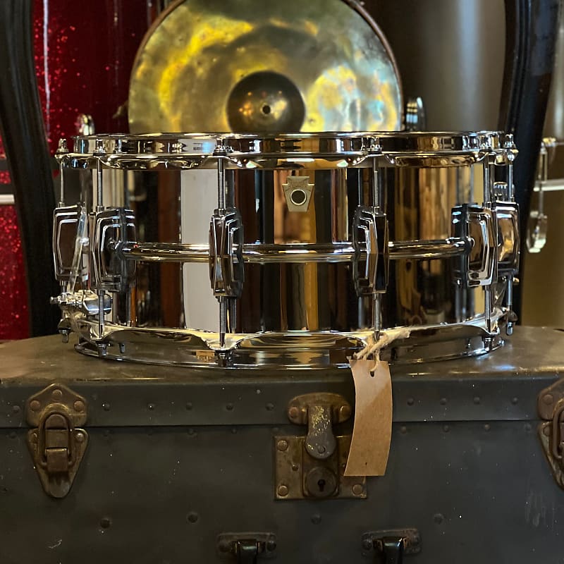 USED Excellent Ludwig LM402 6.5x14 Supraphonic Snare Drum | Reverb
