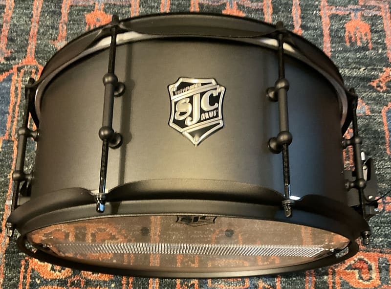 SJC Pathfinder Series 6.5x14 Snare Drum In Galaxy Grey | Reverb