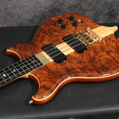 1994 Alembic Mark King Standard - w/Neck LED's - Walnut | Reverb